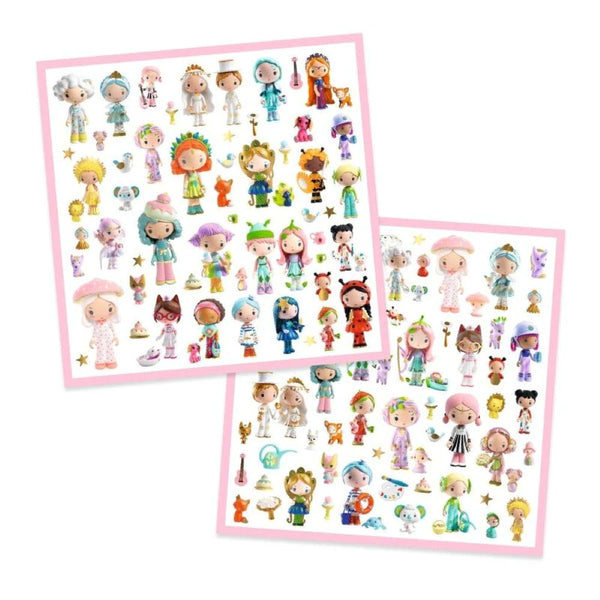 160 Autocolantes Metalizados TINYLY - Djeco – chuvadeamor